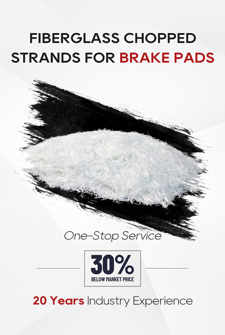 The most famous 6mm Glass Fiber chopped strands for brake pads – Aiswix